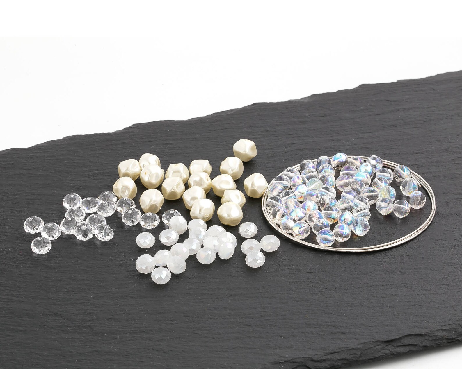 Memory Wire Bracelet Kit, DIY Jewelry Kit, Jewelry Making Kit, Beading ...