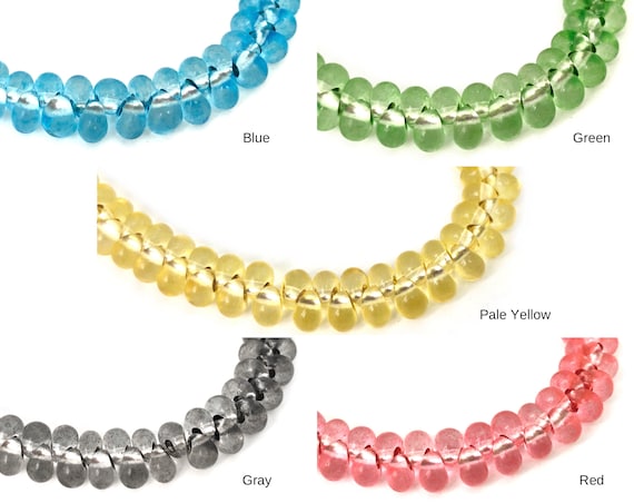 20g Czech Seed Bead Drop 3x5 Small Teardrop Vintage Bead - Etsy