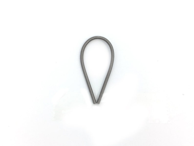 Spiral Wire Spring Coil Crimp End Cord End Connector Coil - Etsy