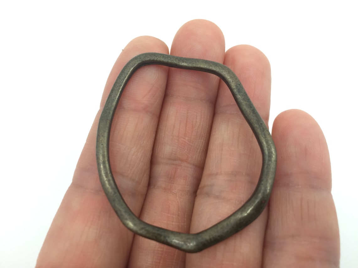 Large Ring Connector Big Ring Spacer Metal Ring Pendant - Etsy