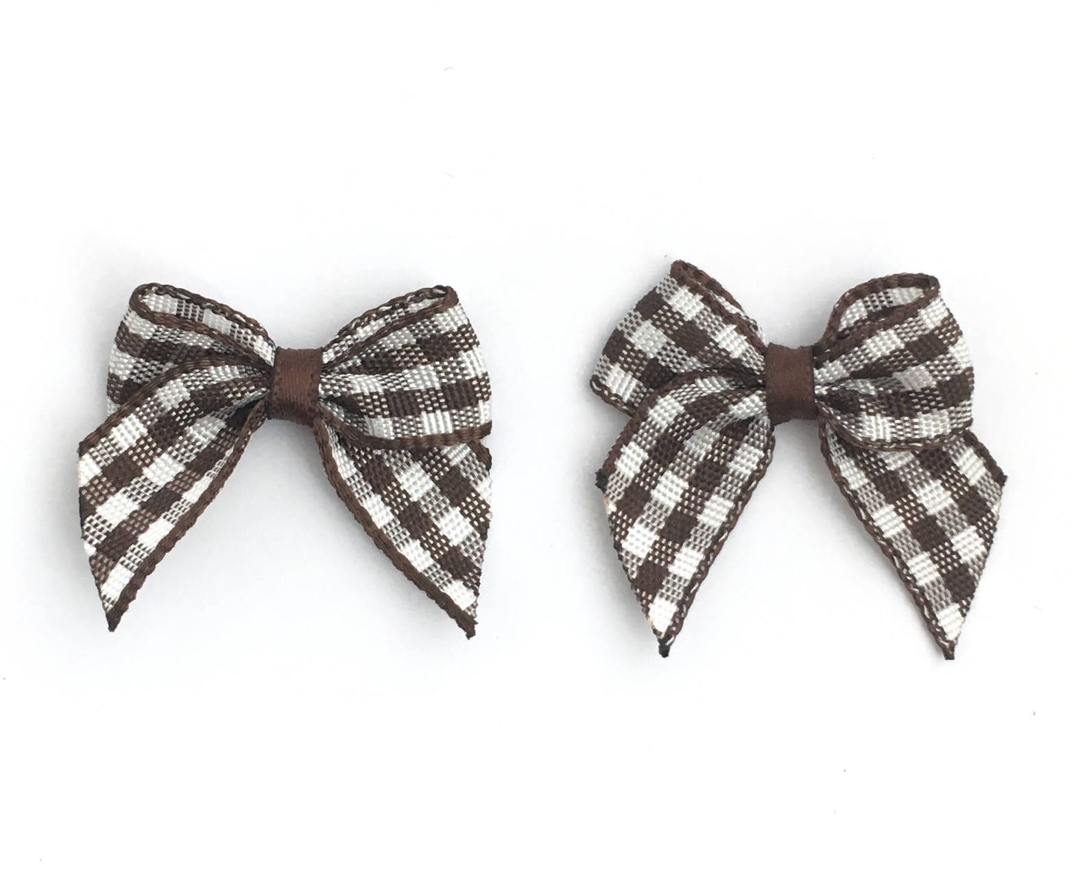 Tiny Checker Bow, Plaid Bow, Mini Butterfly Bow, Ribbon Bow, Hair Bow ...