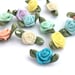 Sew on Ribbon Flowers Mini Bows Ribbon Roses Satin Roses - Etsy