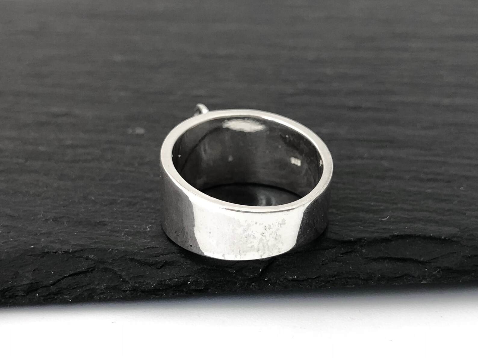 925 Silver Ring With Dangle Cha Cha Ring Blank Silver Ring - Etsy