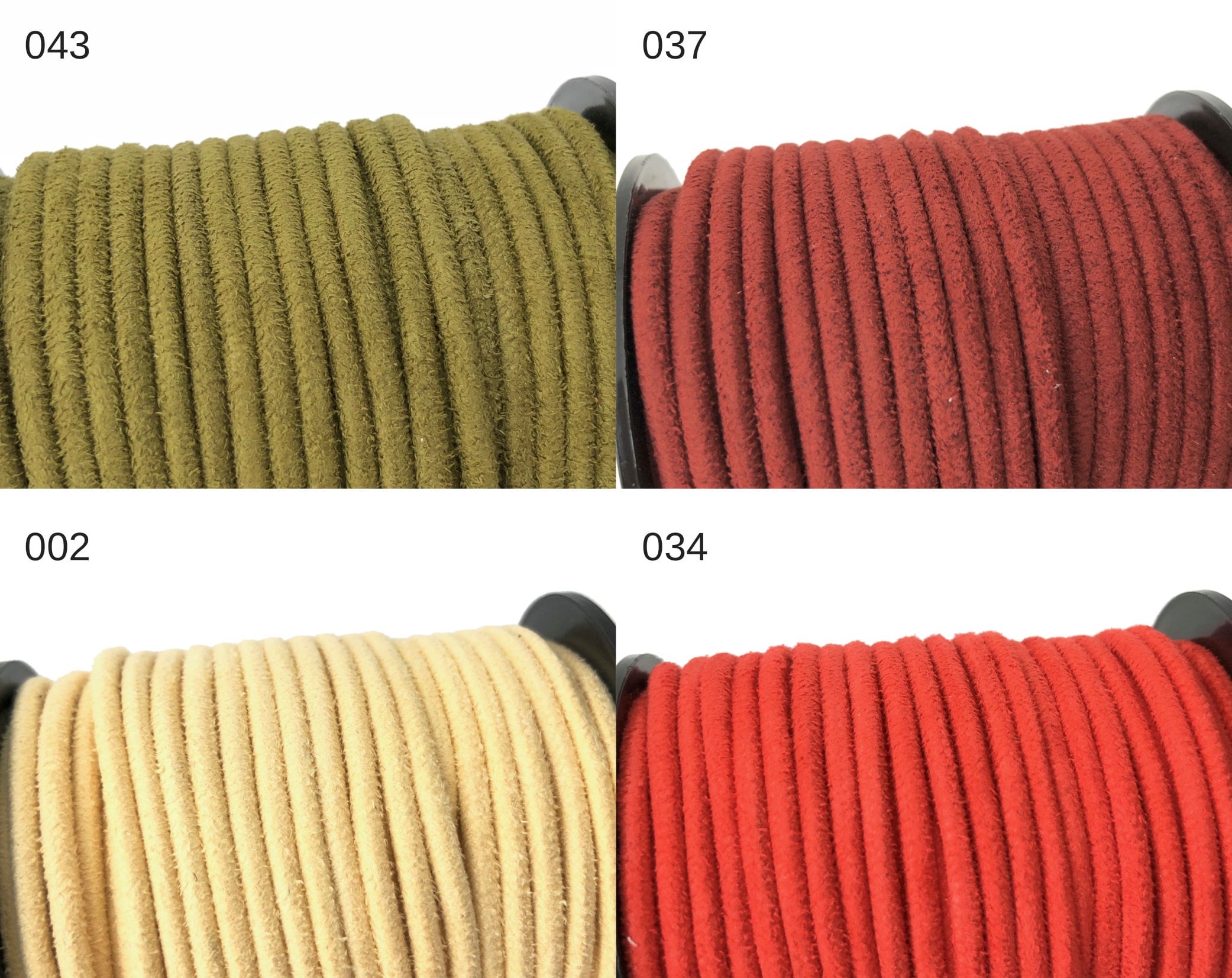2yard 3mm Round Suede Cord, Faux Suede Cord, Necklace Cord, Bracelet ...