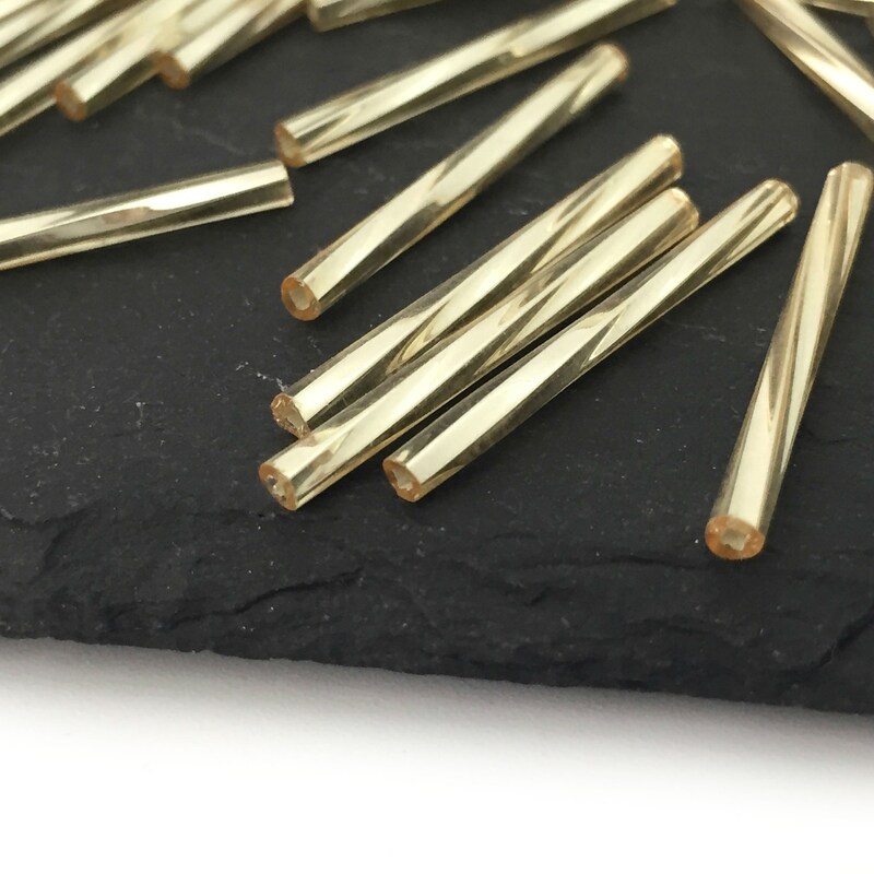 Vintage Bugle Beads - Etsy