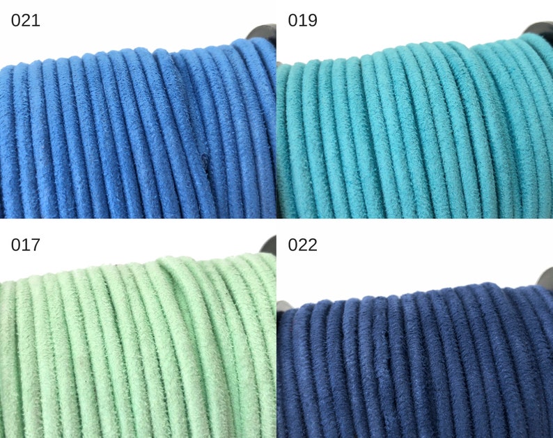 2yard 3mm Round Suede Cord, Faux Suede Cord, Necklace Cord, Bracelet ...