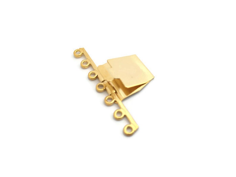 Gold Plated Box Clasp Large Necklace Clasp Big Necklace | Etsy