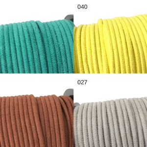 2yard 3mm Round Suede Cord, Faux Suede Cord, Necklace Cord, Bracelet ...