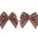 Tiny Checker Bow, Plaid Bow, Mini Butterfly Bow, Ribbon Bow, Hair Bow ...