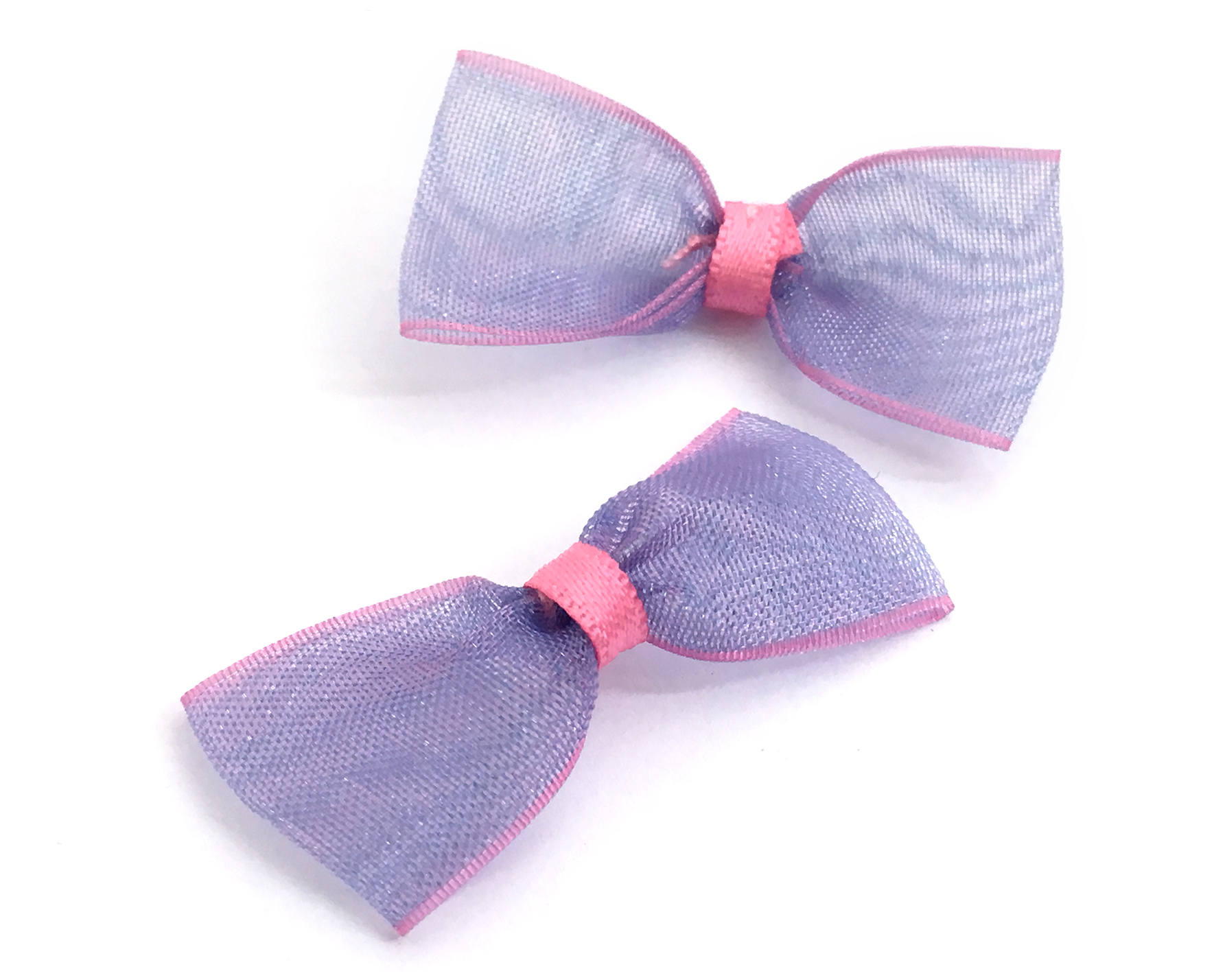 Mini Bow Organza Ribbon Bow Tiny Hair Bow Bow - Etsy