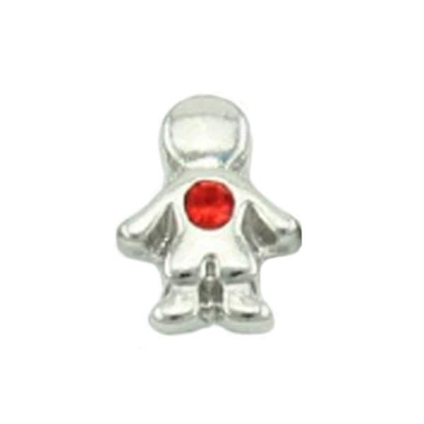 Boy Birthstone Floating Charm, Fits Origami Owl Lockets - Etsy