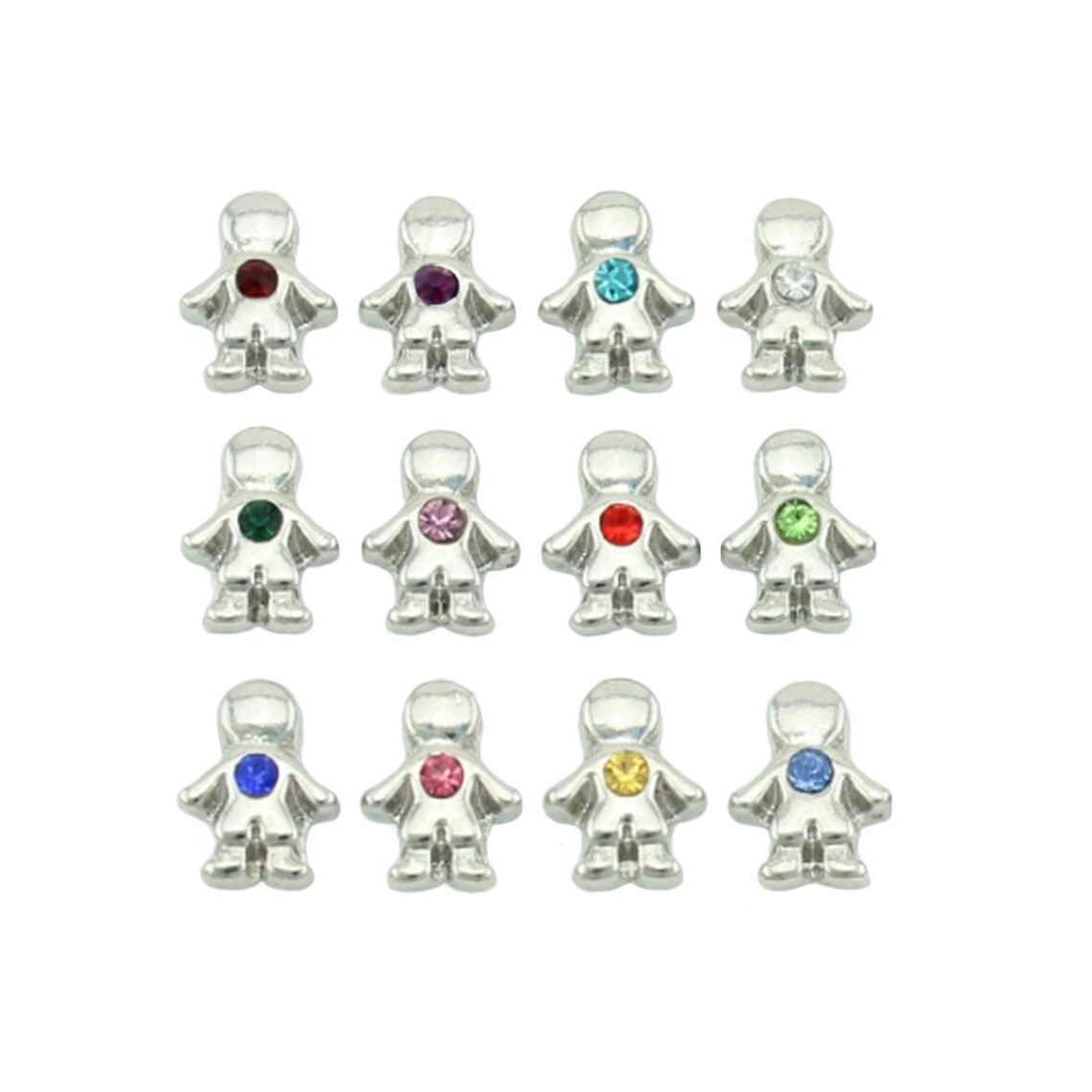 Boy Birthstone Floating Charm Fits Origami Owl Lockets - Etsy