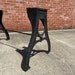 Cast Iron Dining Table Legs, Desk Base, Industrial Design, Trestle - Etsy