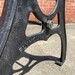 Cast Iron Dining Table Legs, Desk Base, Industrial Design, Trestle - Etsy