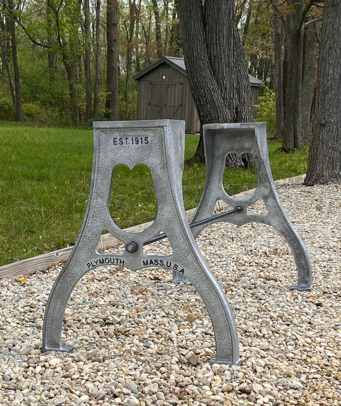 Cast Iron Table Legs Table Base Industrial Trestle - Etsy