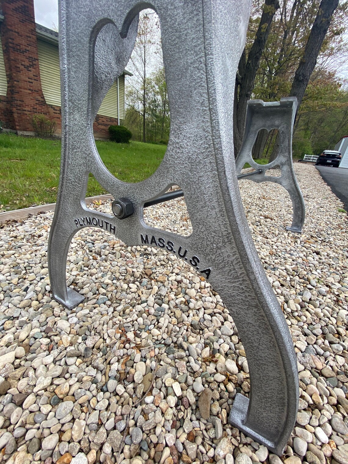 Cast Iron Table Legs Table Base Industrial Trestle - Etsy