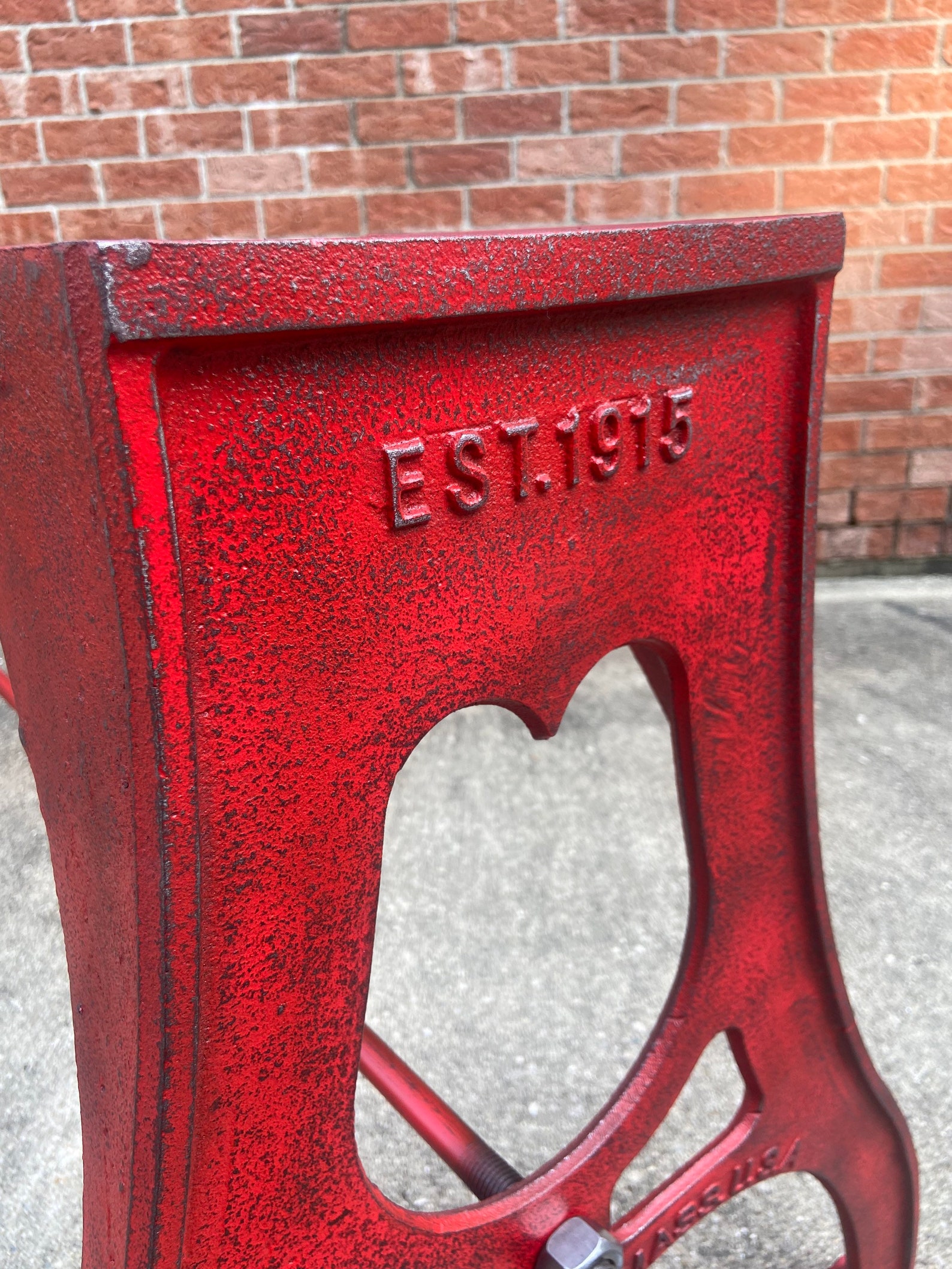 Cast Iron Dining Table Legs, Desk Base, Industrial Design, Trestle - Etsy