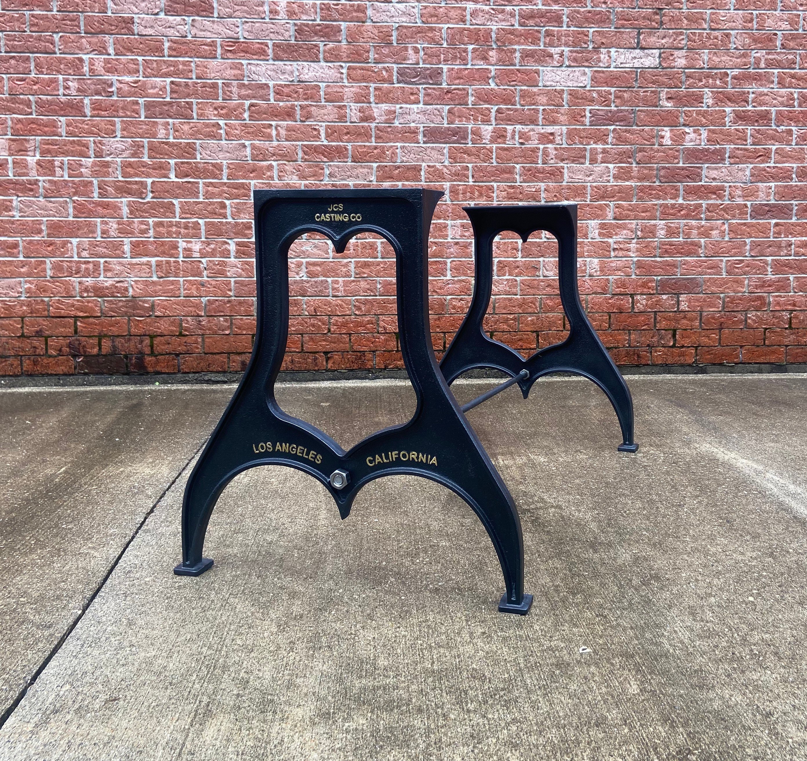 Cast iron table legs near me store