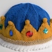The Royal Beanie Knitting Pattern - Etsy