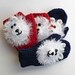 Frosty Bear Mittens Knitting Pattern - Etsy