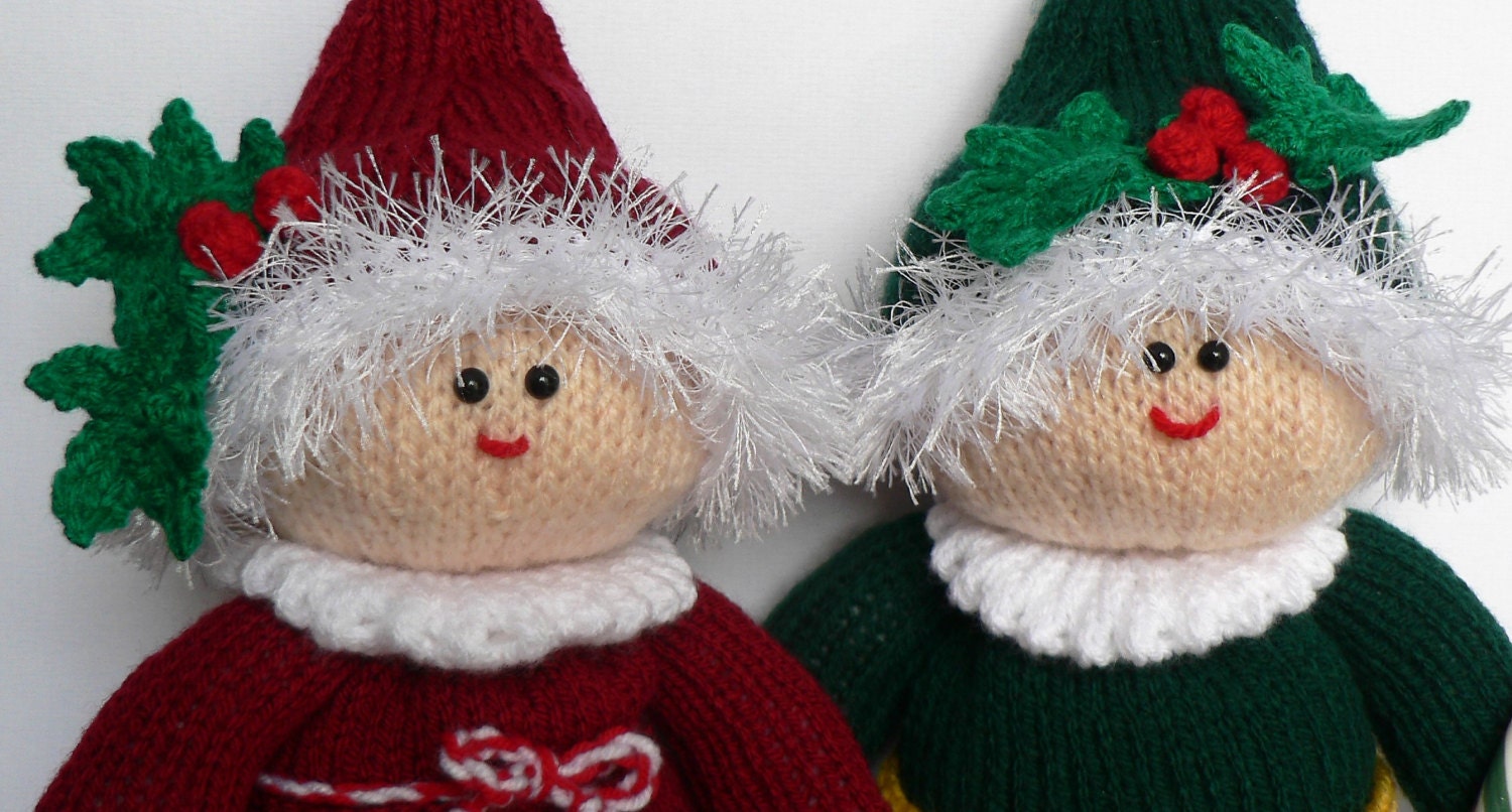 Santa's Little Helpers Knitting Pattern | Etsy