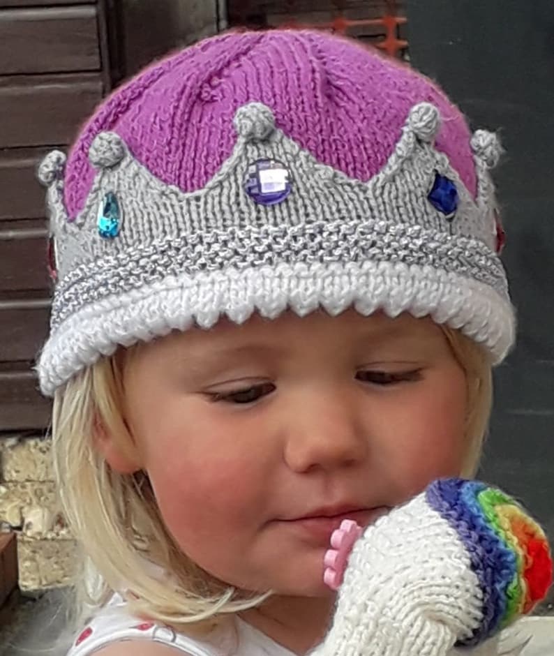 The Royal Beanie Knitting Pattern - Etsy