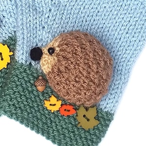 Hedgehog Mittens Knitting Pattern - Etsy