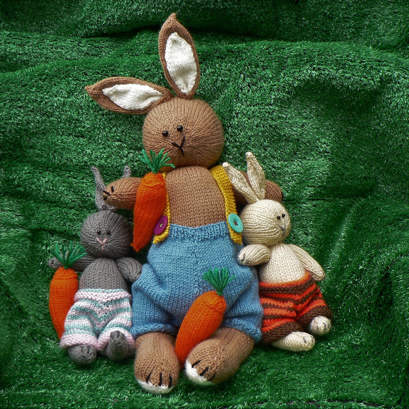 Bunny Kin Knitting Pattern - Etsy