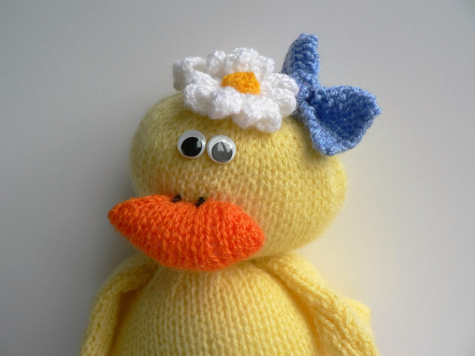 Daisy Duckling Knitting Pattern | Etsy