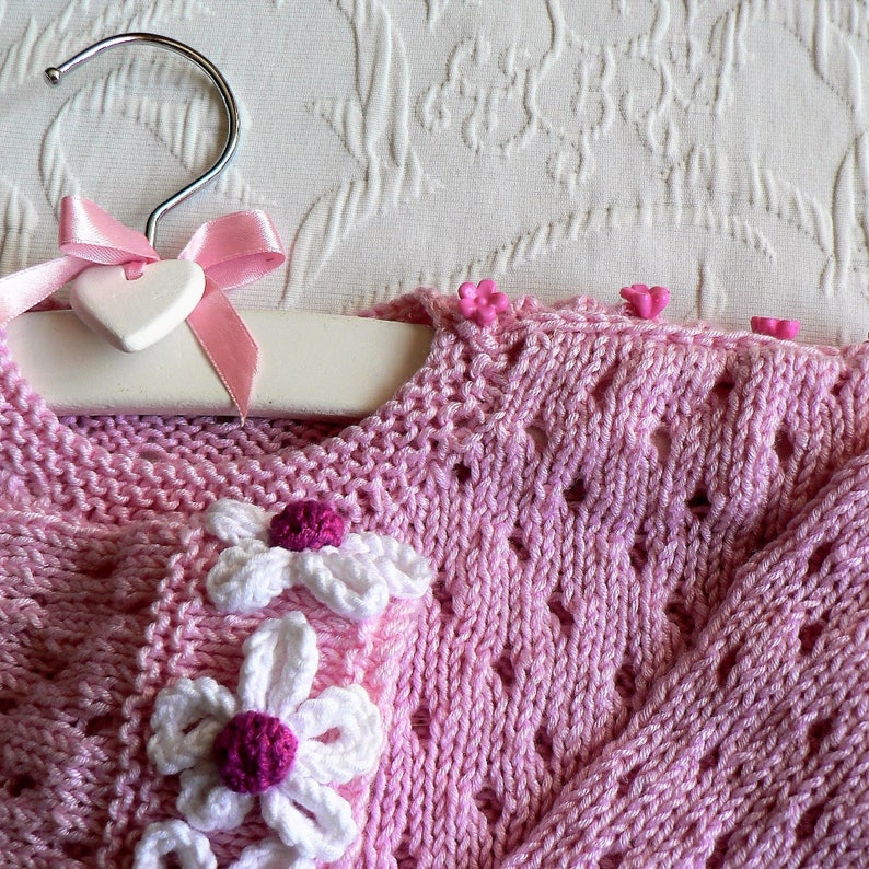 Daisy Days Knitting Pattern - Etsy