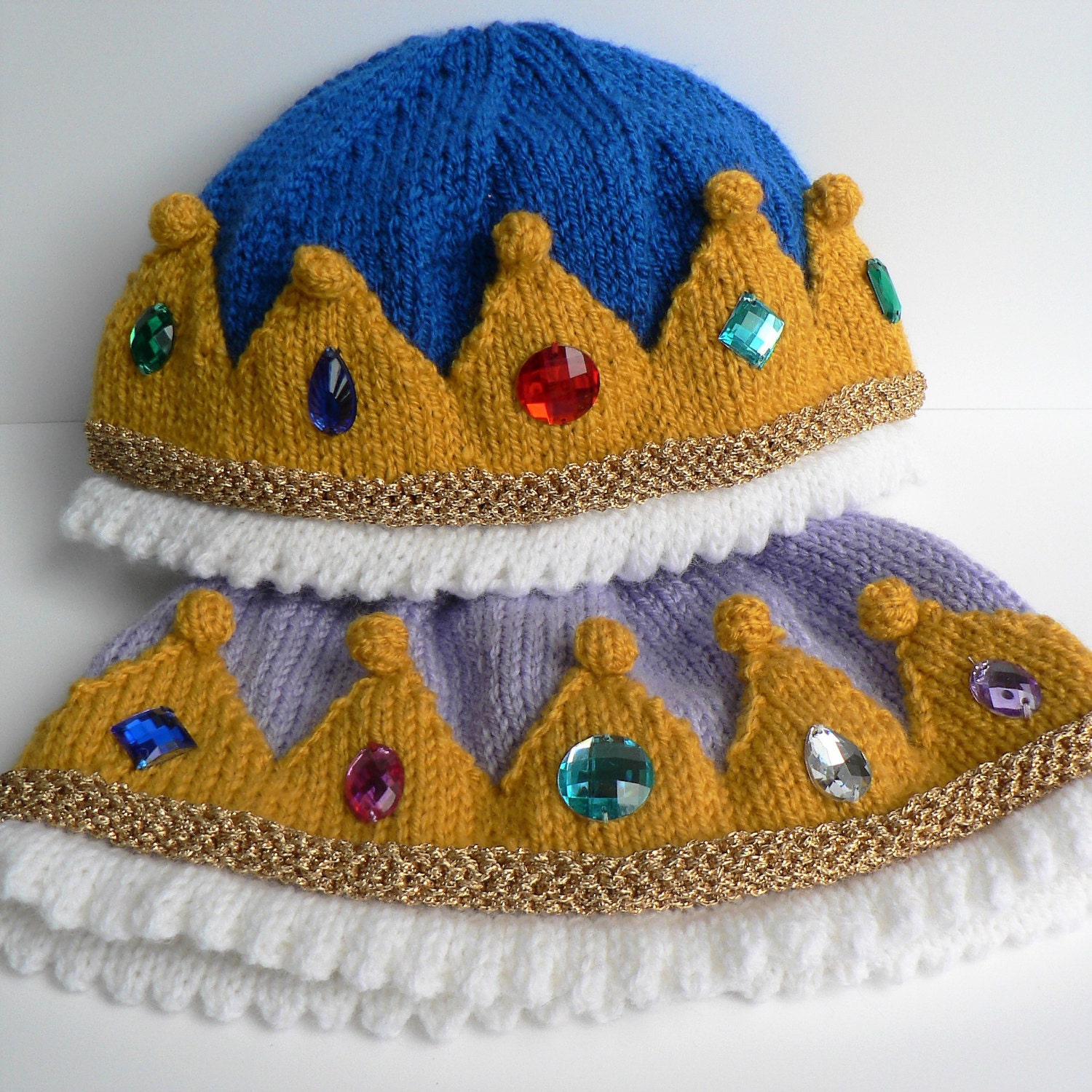 The Royal Beanie Knitting Pattern - Etsy
