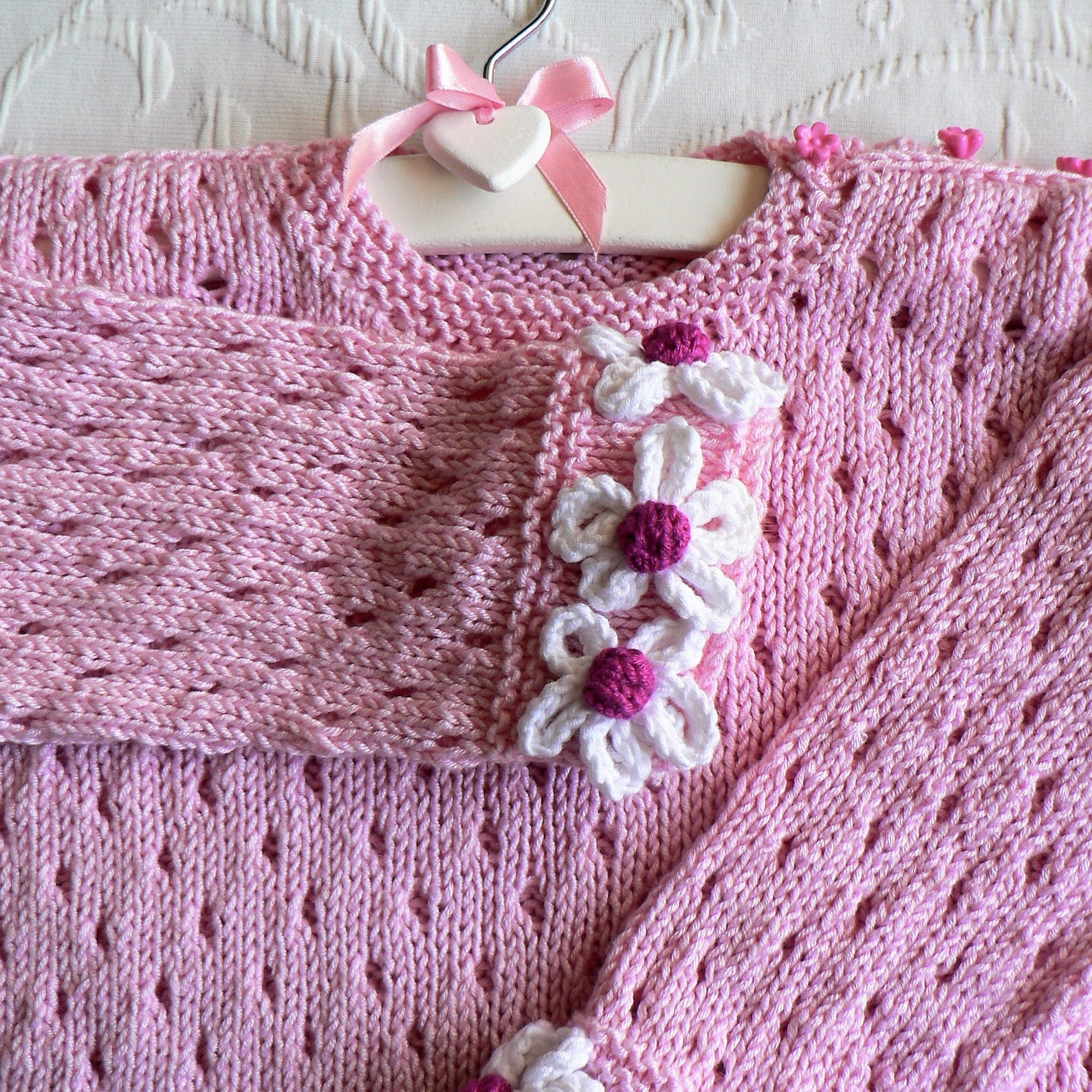 Daisy Days Knitting Pattern - Etsy