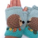 Hedgehog Mittens Knitting Pattern - Etsy