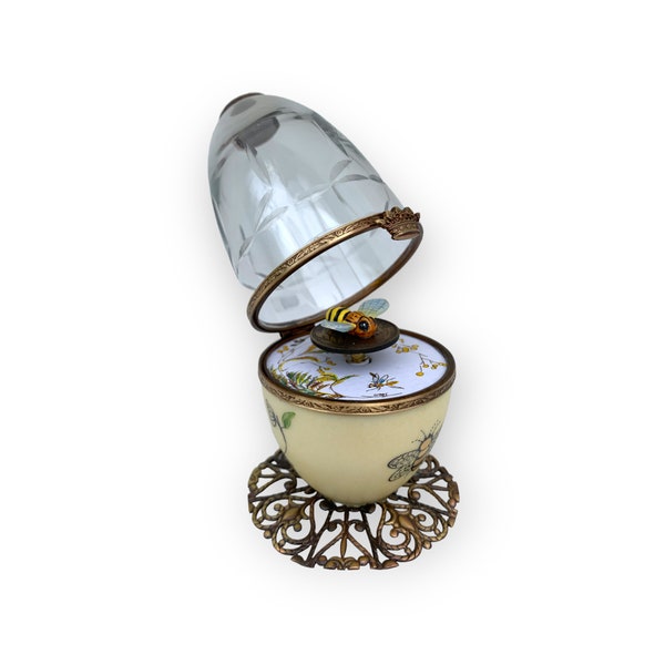 Limoges Heart Box - Etsy