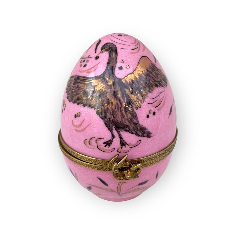 A Precious Egg, the Two Swans in Love Dance Gracefully on the Lake ...