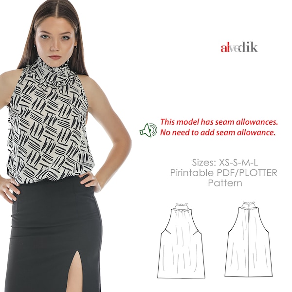 High Neck Halter - Etsy