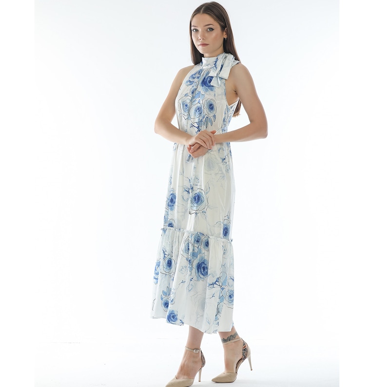 Off the Shoulder Dress Sewing Pattern PDF / Maxi Frill Dress - Etsy