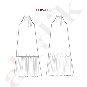 Halterneck Summer Dress Sewing Pattern Pdf/instant - Etsy