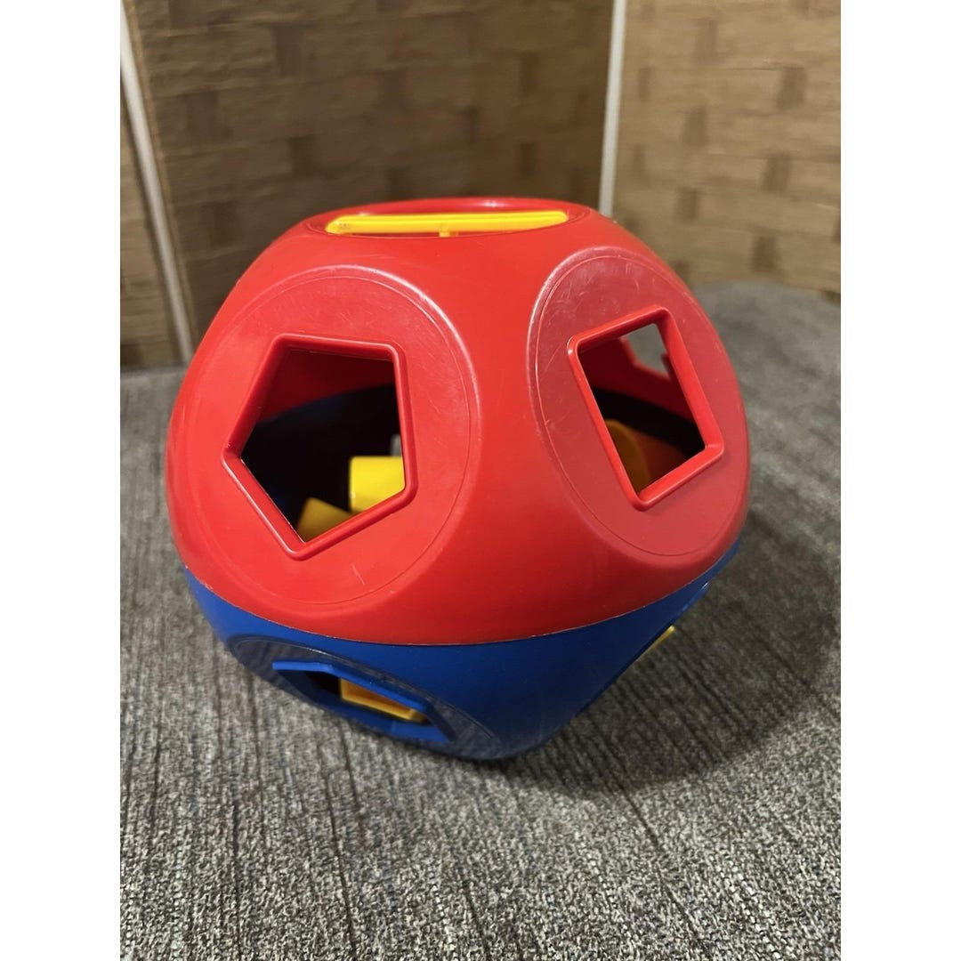 Classic Tupperware Tupper Toys Shape-o-ball Vtg Shape Sorter - Nearly ...