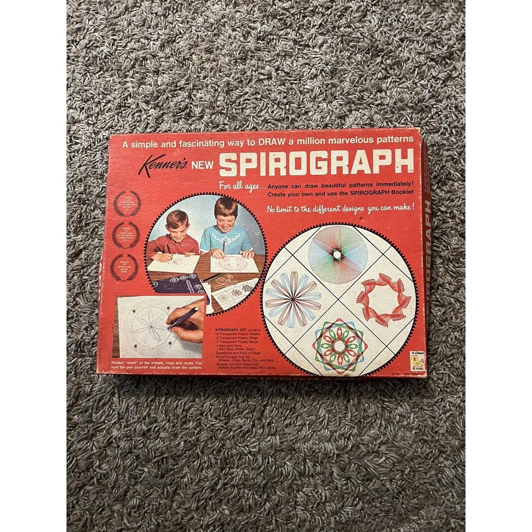 Vintage Original 1967 Kenner's Spirograph Set in Box - Etsy