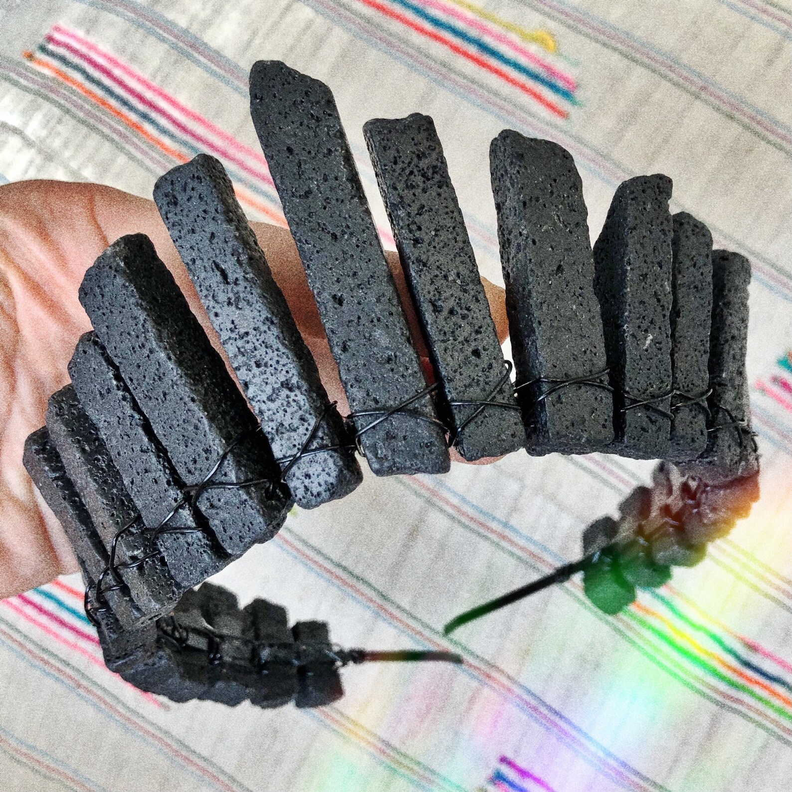 The Black Lava Crown goth Crystal Crown Goth Crown Witch - Etsy