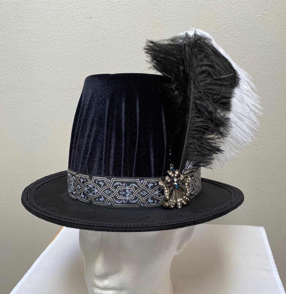 New Adult Renaissance Medieval Tudor Elizabethan Black Velvet Men's ...