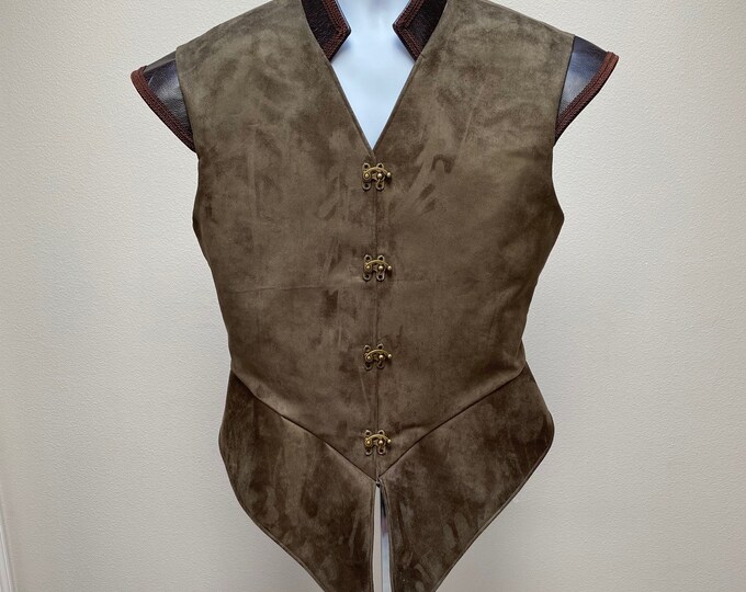 New Men's Olive Green Renaissance Medieval Elizabethan Revolutionary ...