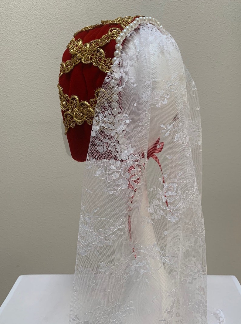 New Adult Renaissance Medieval Tudor Elizabethan Women's Regal Hat Cap ...