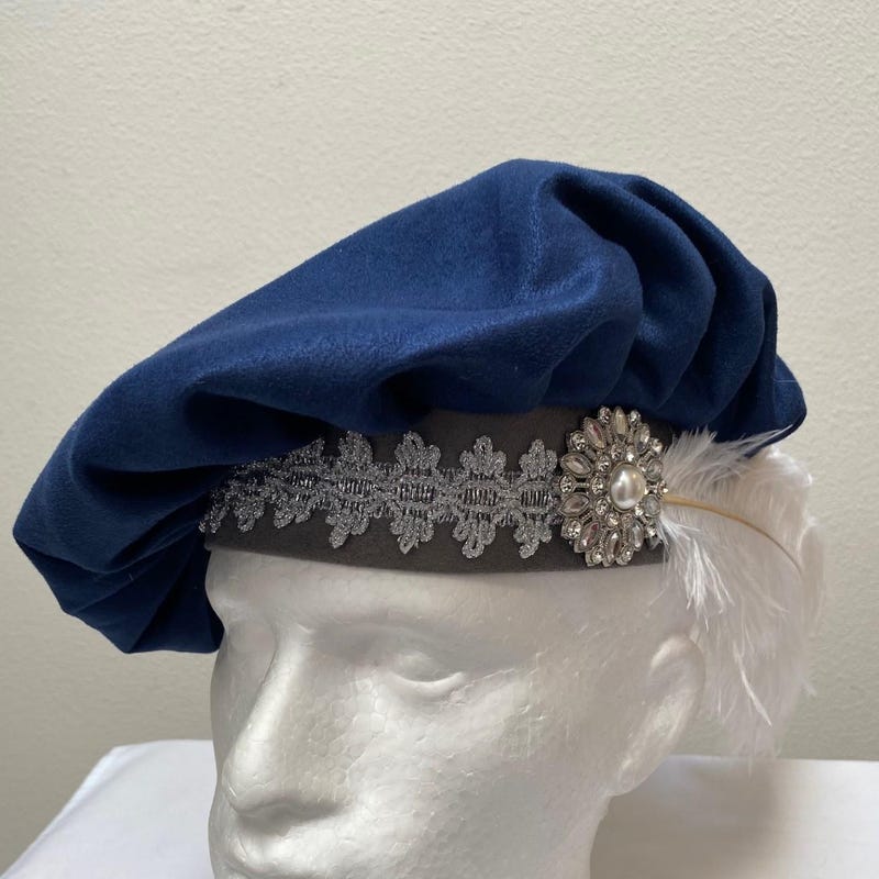 Velvet Beret - Etsy