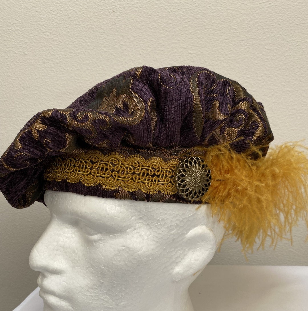 New Renaissance Medieval Tudor Elizabethan Cosplay Purple and Gold ...