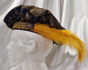 New Renaissance Medieval Tudor Elizabethan Cosplay Dark Red and Gold ...