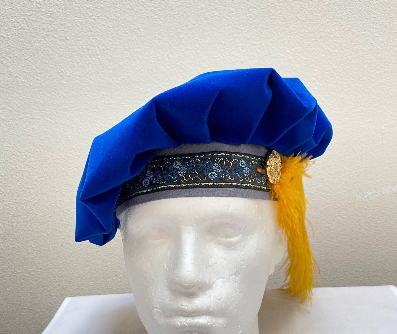 New Adult Renaissance Medieval Tudor Elizabethan Cosplay Blue Velvet ...