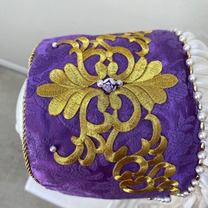 New Adult Purple Renaissance Medieval Tudor Elizabethan Victorian Queen ...