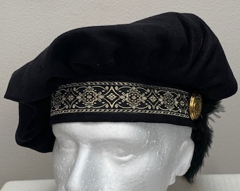 New Adult Renaissance Medieval Tudor Elizabethan Revolutionary Black ...